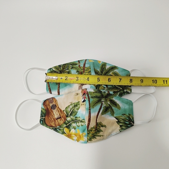 Other | 2 Pcs Handmade Hawaii Aloha Face Mask | Poshmark